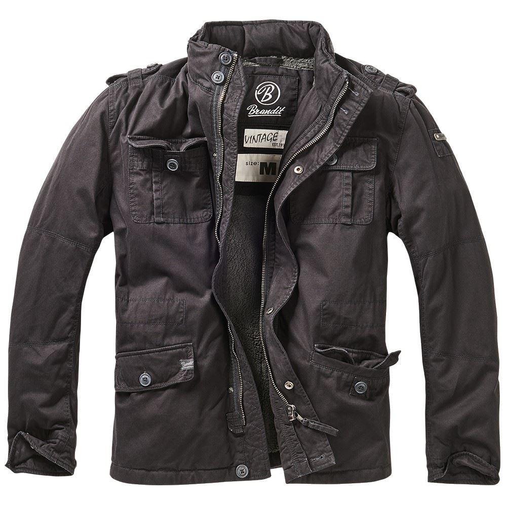 Brandit Britannia Jacket Version Winter Jacket Warm Quilted Fur Lined ...
