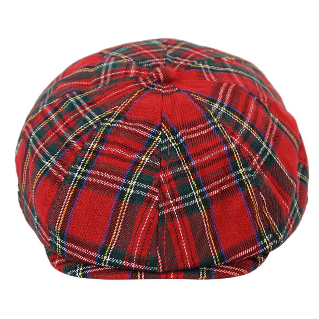 Tweed Newsboy Cap Blinders Baker Boy Flat Check Grandad Hat Elasticate ...